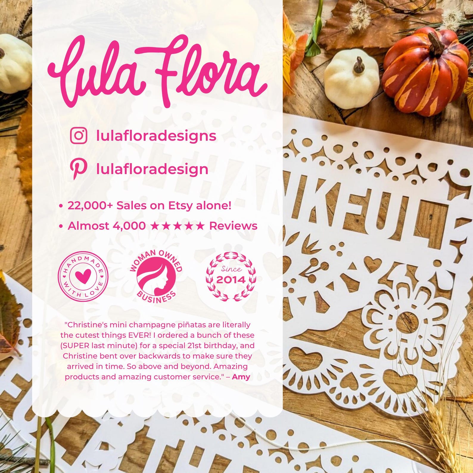 Thanksgiving Papel Picado Banner - Holiday Party Decoration - Etsy