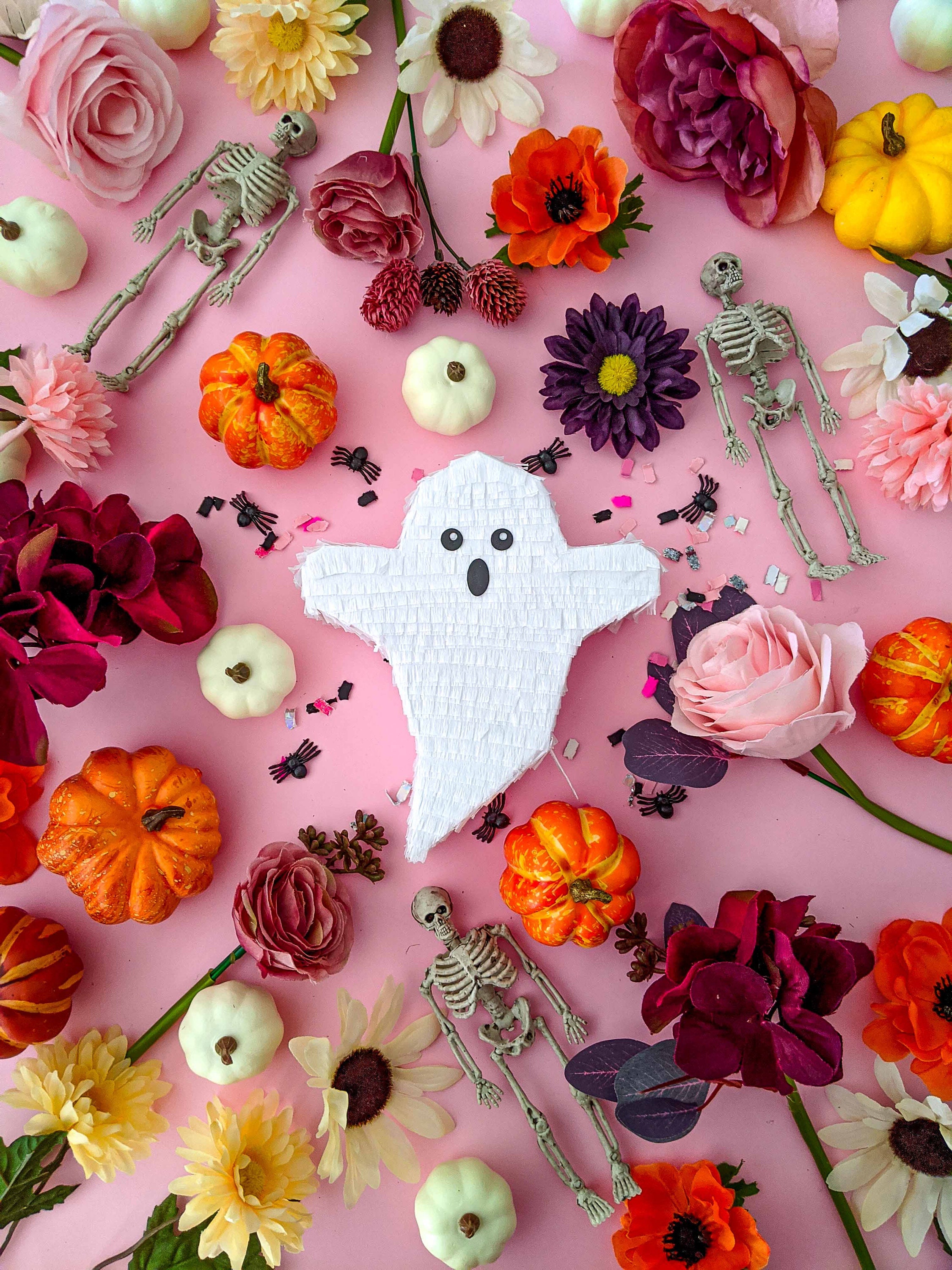 Mini Ghost Piñata 1 Iridescent Halloween Decorations | Etsy