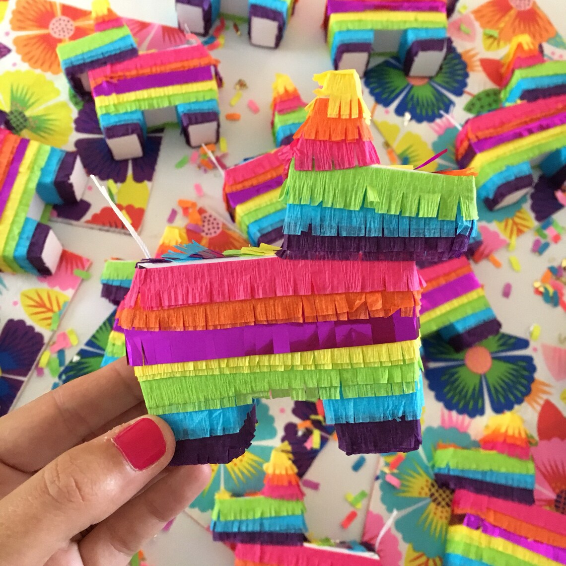 Mini Pinata Favors 3 Fiesta Wedding Favor Cinco De Mayo - Etsy