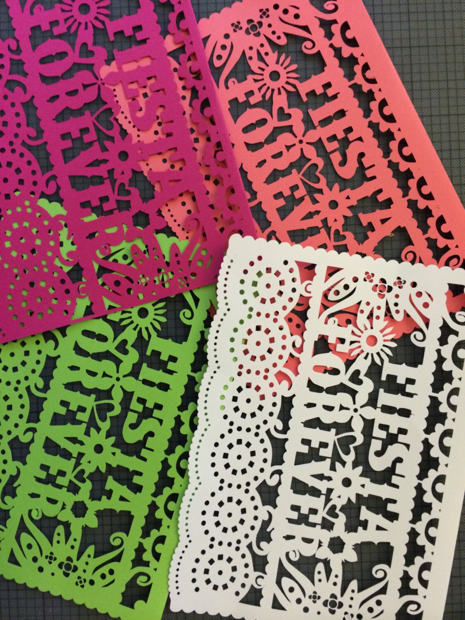 Fiesta Decorations Papel Picado Banners Cinco De Mayo - Etsy