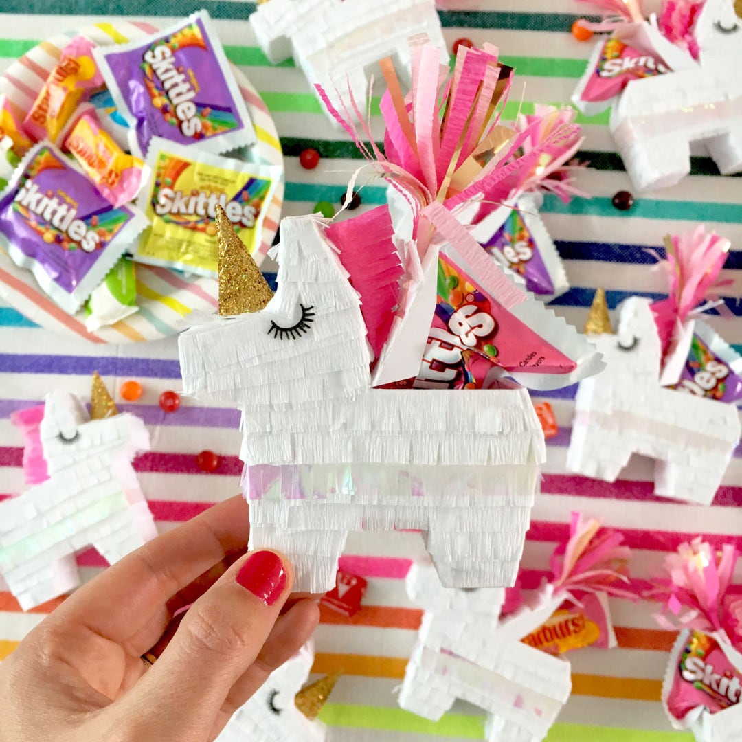 Mini Unicorn Pinatas 3, Unicorn Piñata, Unicorn Party Favors, Unicorn ...