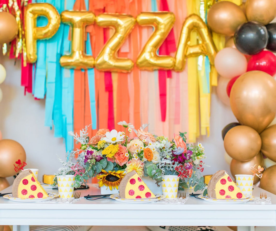 Mini Pizza Pinata Party Favor Pizza Party Pizza My Heart | Etsy