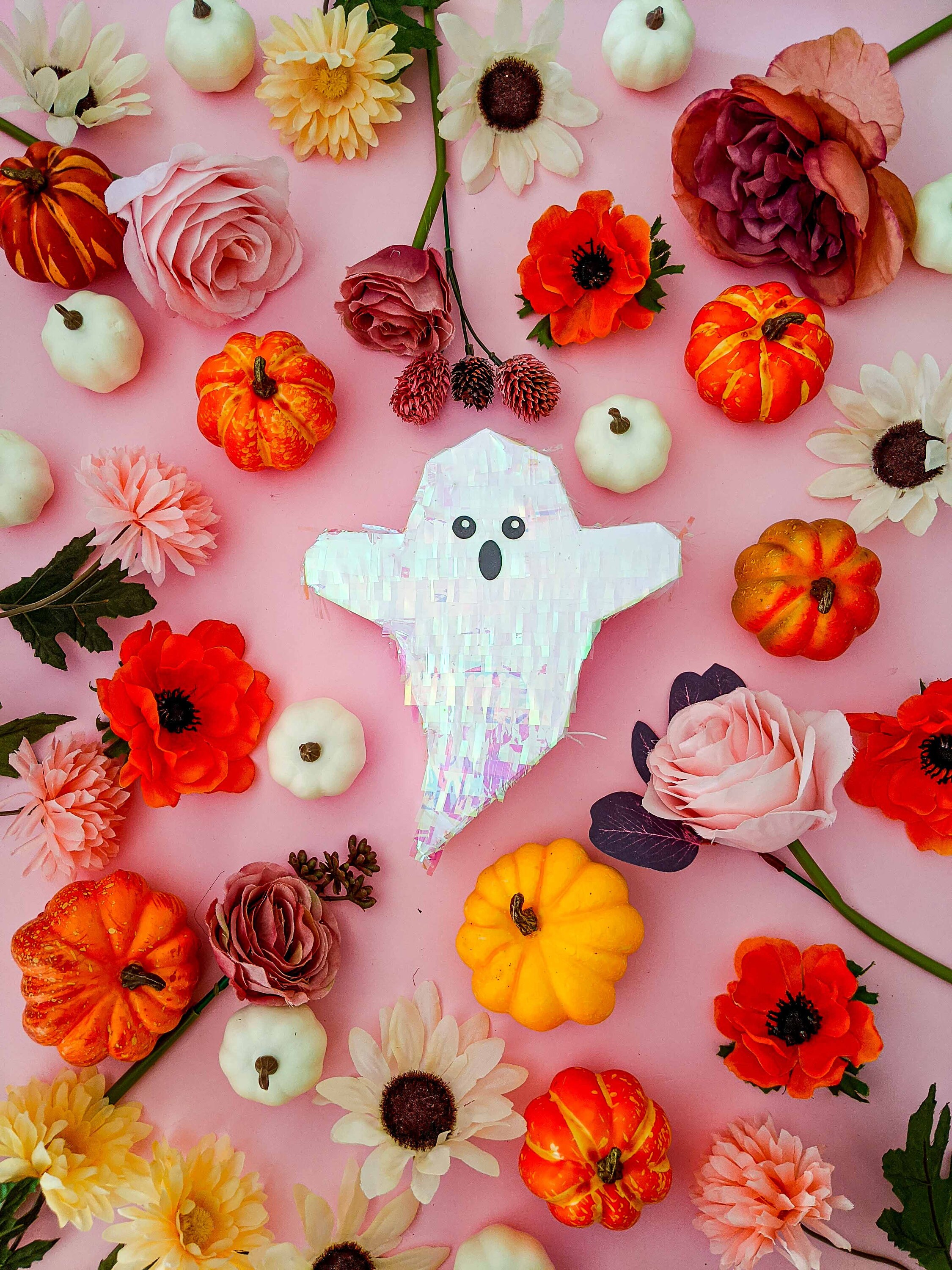 Mini Ghost Piñata 1 Iridescent Halloween Decorations | Etsy