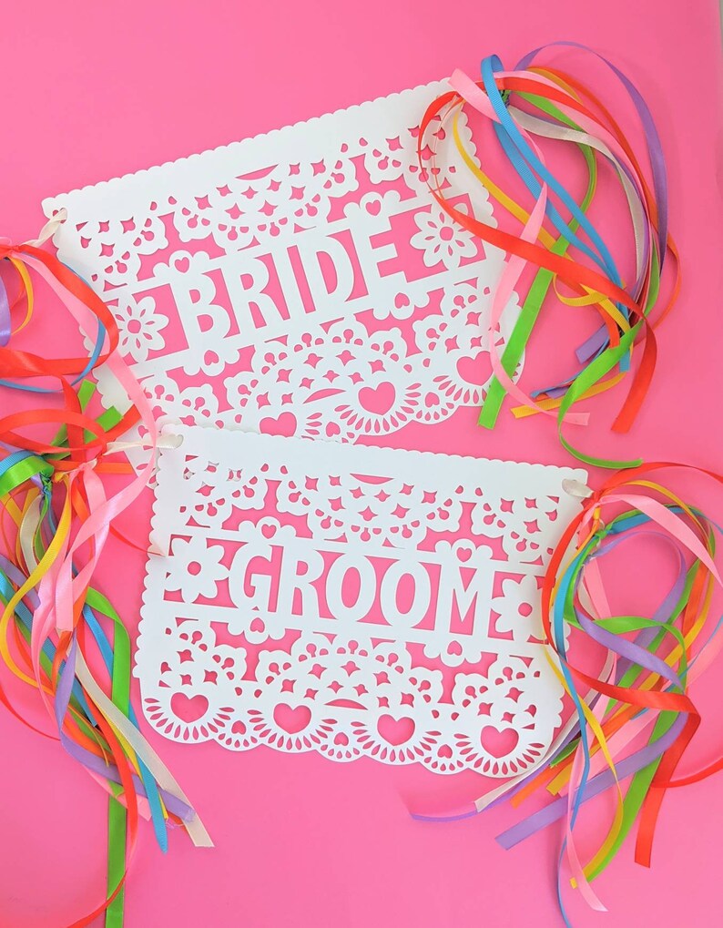 Bride and Groom Banner Sweetheart Table Bride and Groom | Etsy