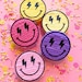 Happy Face Mini Pinata: Y2K Party Favor, Lightning Bolt Eyes - Etsy