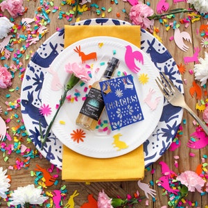 Otomi Design Gift Tags set of 12, Cinco De Mayo Decorations, Fiesta ...