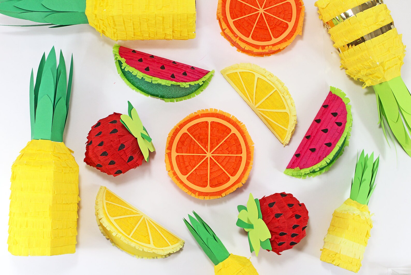 Lemon Wedge Mini Pinata 1 Lemon Party Favor Tutti Fruity - Etsy