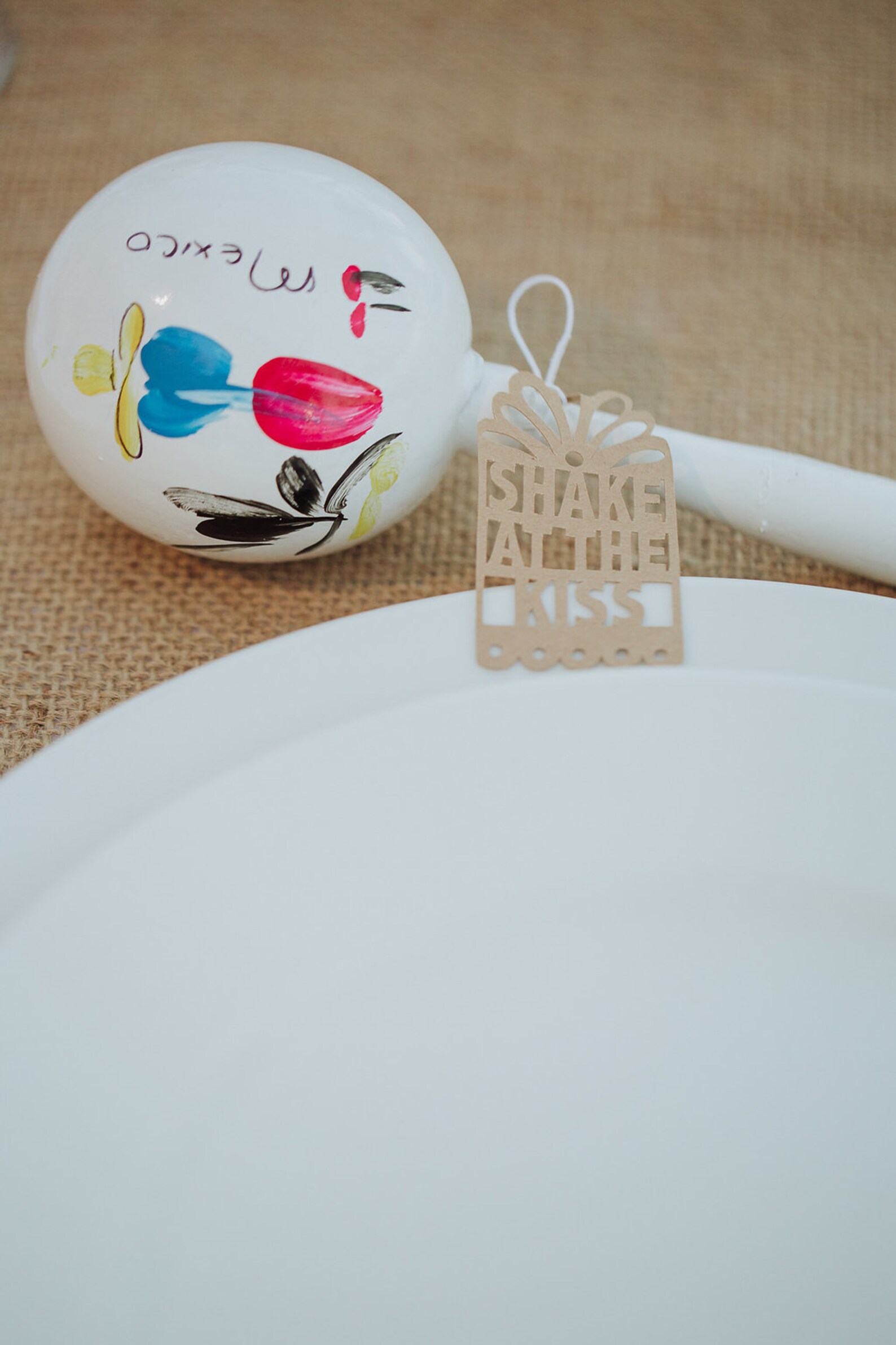 Maraca Tags Fiesta Gift Tag Mexican Fiesta Wedding Papel - Etsy