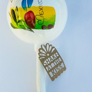 Maraca Tags, Fiesta Gift Tag, Mexican Fiesta Wedding, Papel Picado Tag ...