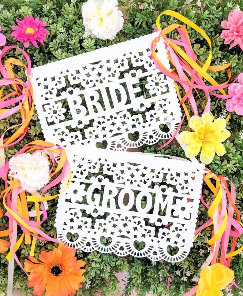 Bride and Groom Banner Sweetheart Table Bride and Groom | Etsy