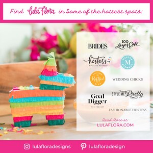 Fiesta Cake Topper | Custom Pinata Cake Topper | First Fiesta Birthday ...