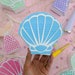 Seashell Mini Piñata 1 Seashell Party Favors Mermaid Party - Etsy