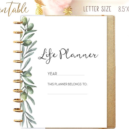 Planner Essentials Happy Planner Inserts Printable Life - Etsy
