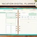 Digital Travel Planner, Digital Vacation Planner, Goodnotes Template ...