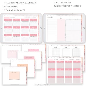Digital Fitness Planner for iPad | Goodnotes and Notability | Workout ...