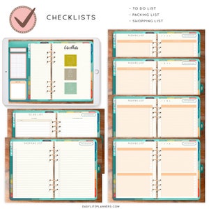 Digital Travel Planner, Digital Vacation Planner, Goodnotes Template ...