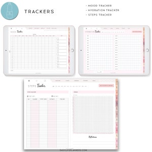 Digital Wellness Planner for Ipad, Notability Planner, XODO Planner ...