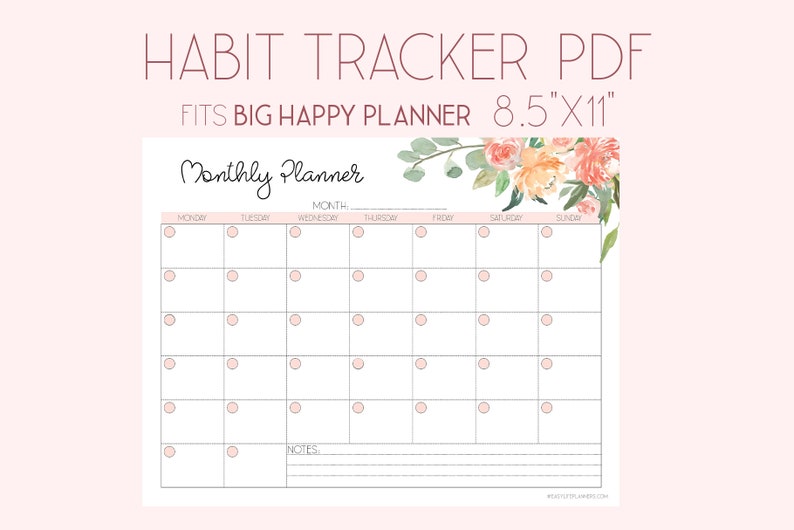 30 Day Challenge Weight Loss Tracker Workout log Big Happy | Etsy