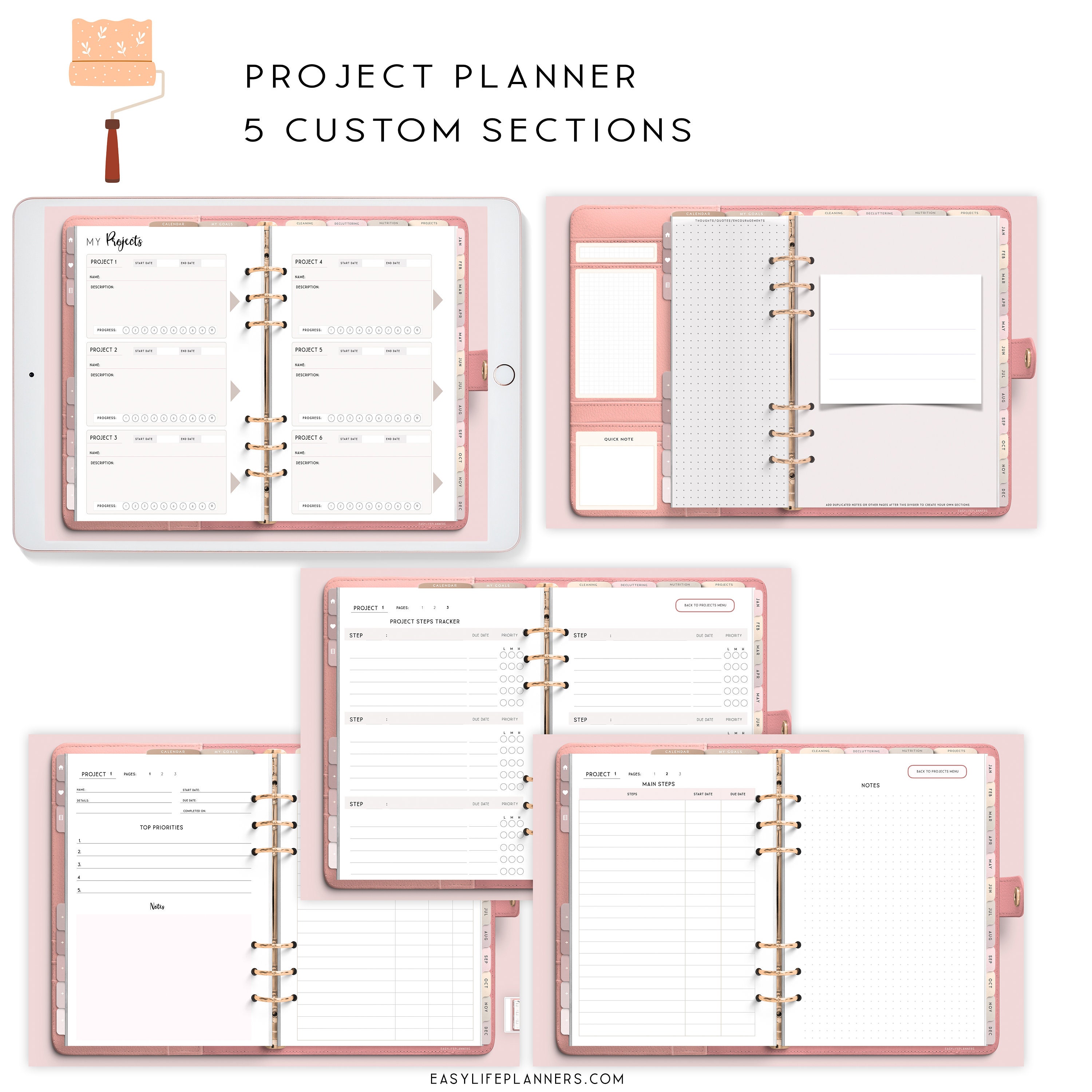 Digital Household Planner, Notability Planner, Xodo Planner, Cleaning ...