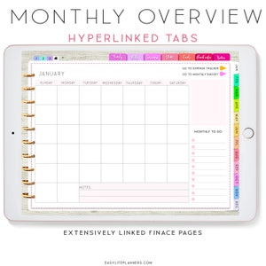 Digital Planner, Goodnotes Planner, iPad Planner, Goodnotes Template ...