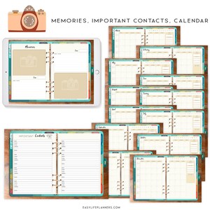 Digital Travel Planner, Digital Vacation Planner, Goodnotes Template ...