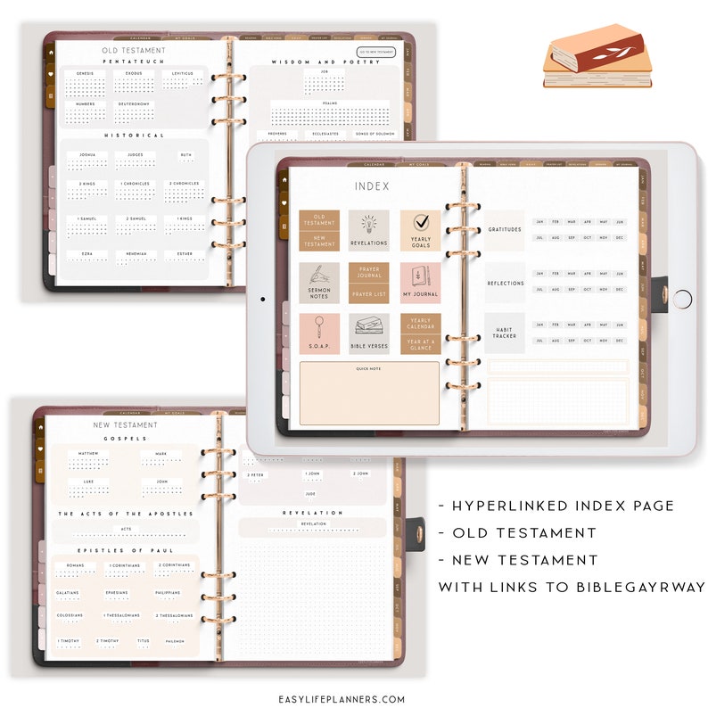 Christian Planner Digital Planner Gift for Him Faith - Etsy