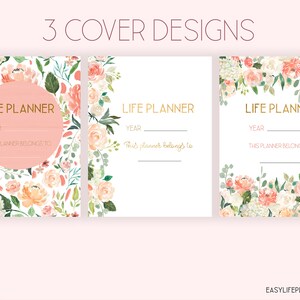 Life Planner Printable Year Planner Printable Planner Pages, 8.5 X 11 ...