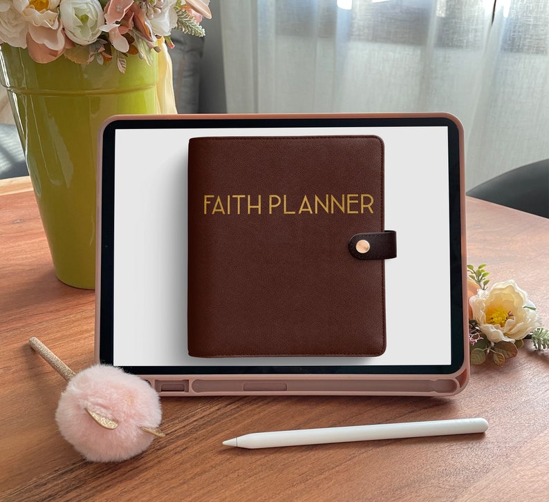 Christian Planner Digital Planner Gift for Him Faith - Etsy