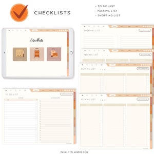 Digital Planner, Notability Planner, Vacation Planner, Travel Planner ...