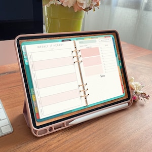 Digital Travel Planner Digital Vacation Planner Goodnotes Template