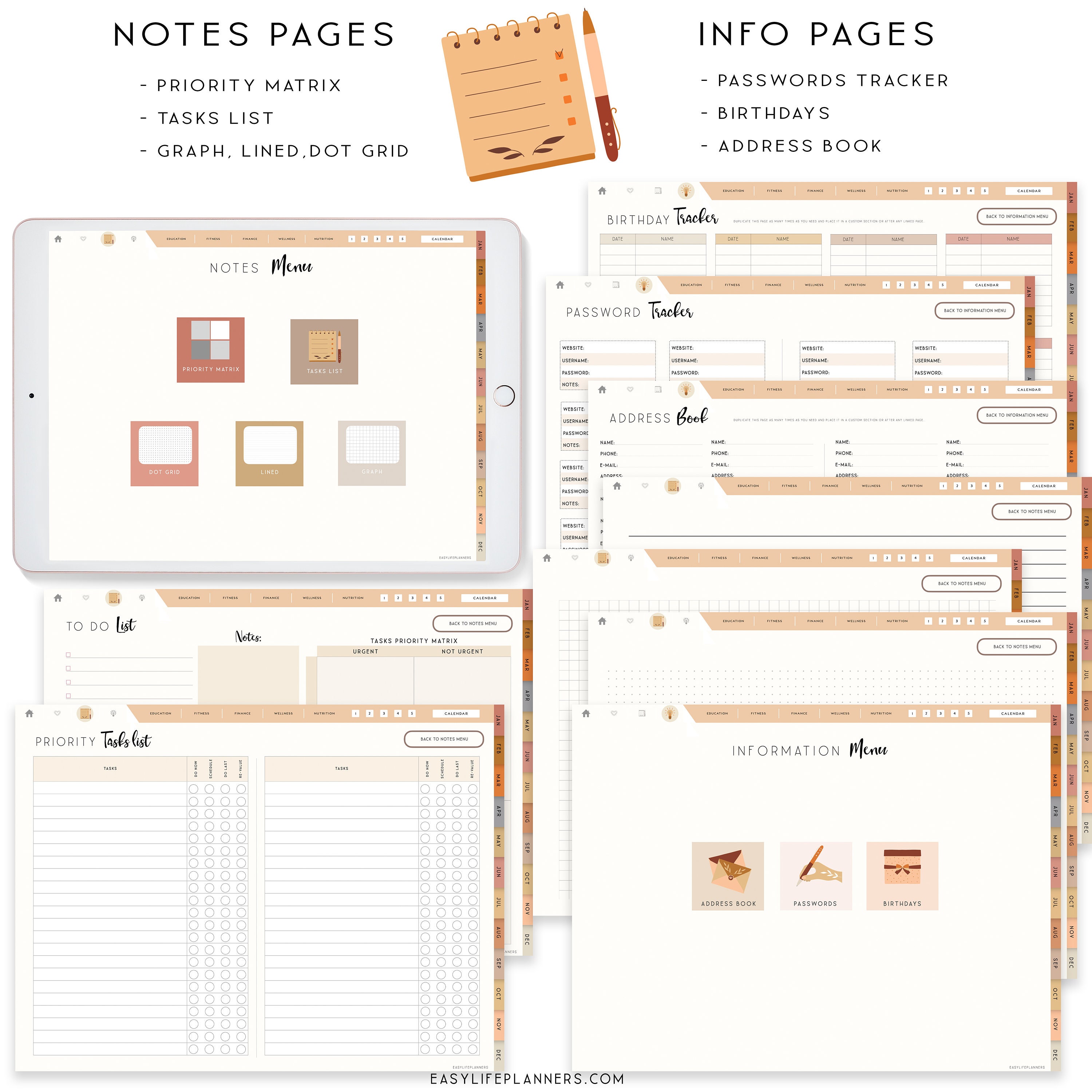 Digital Planner Student Planner For IPad Academic Planner Goodnotes digital-planner-student-planner-for-ipad-academic-planner-goodnotes