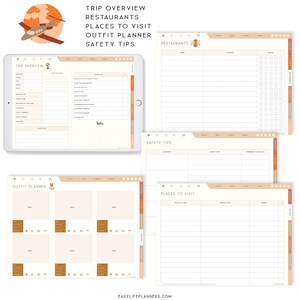 Digital Planner, Notability Planner, Vacation Planner, Travel Planner ...