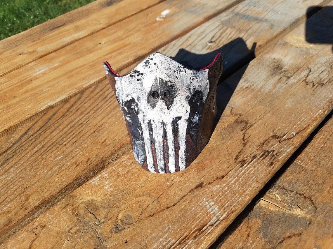 CUSTOM Order 3/4 Helmet Deathstroke Motorcycle Riding Mask - Etsy