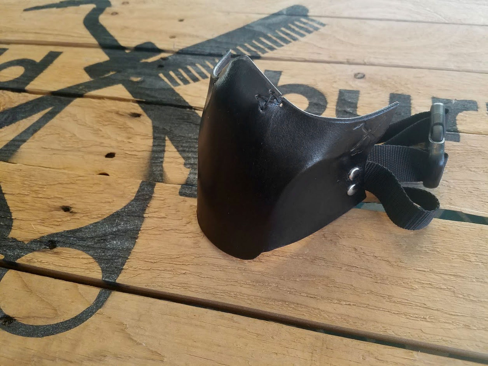 CUSTOM Order 3/4 Helmet Deathstroke Motorcycle Riding Mask - Etsy