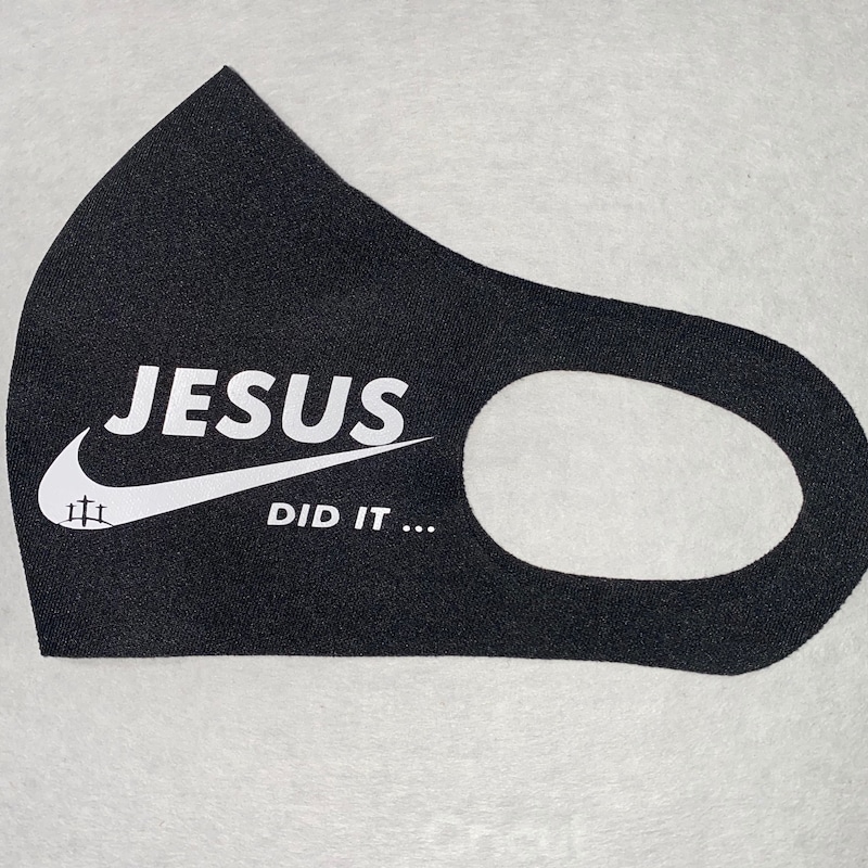 Jesus Face Mask - Etsy