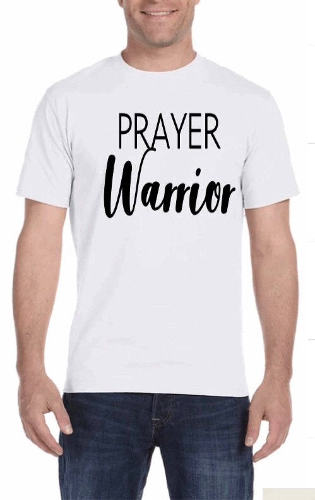 Camisa guerrera de oración, ropa cristiana unisex, camisetas cristianas ...