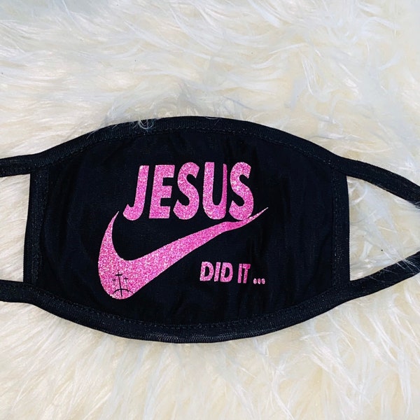 Jesus Face Mask - Etsy