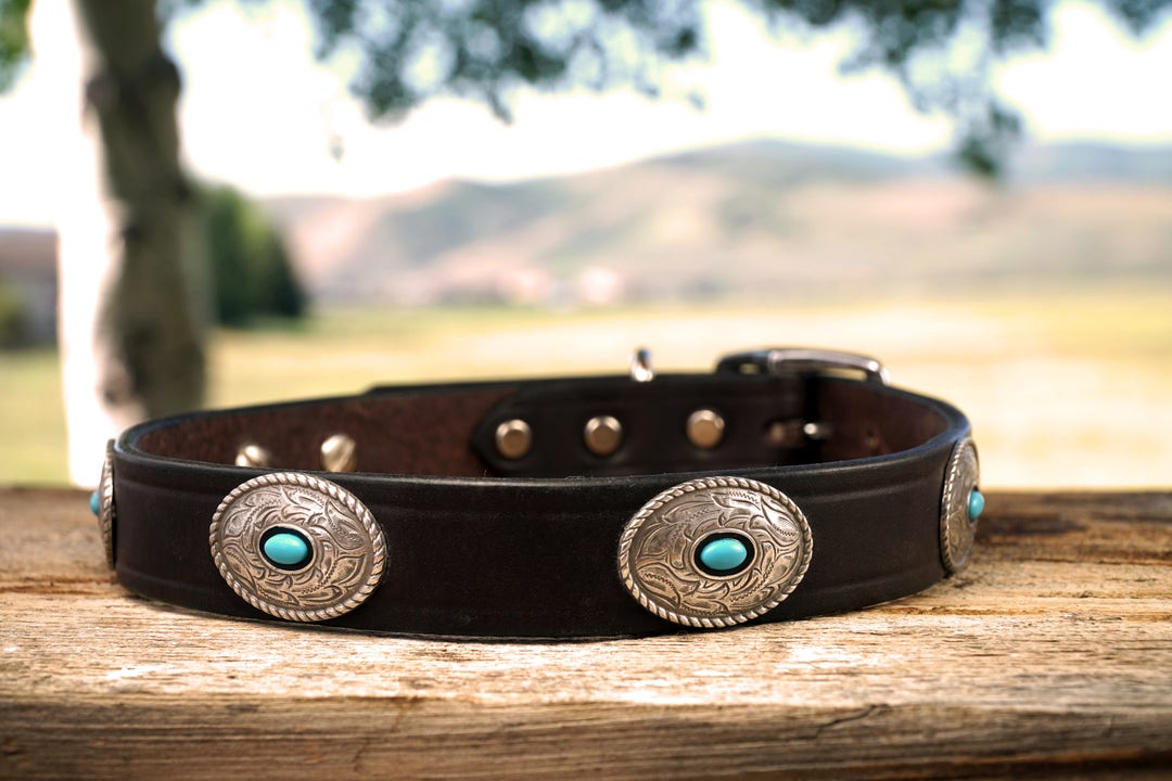 Western Turquoise Collar - Etsy
