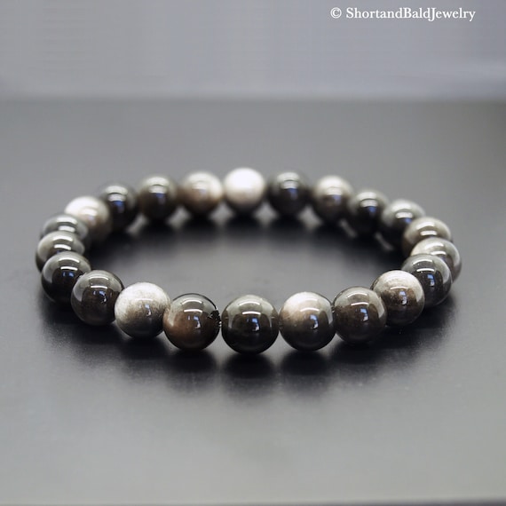 Genuine obsidian bracelet store