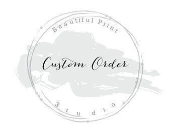 Custom Order Card | Etsy