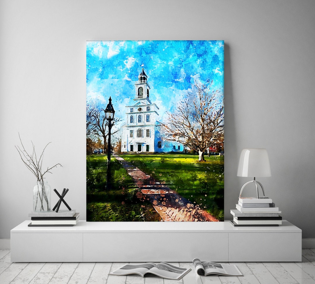 Building Portrait From Your Photo Watercolor House Portrait Custom Home ...