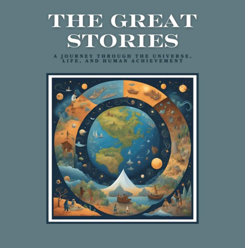 Montessori Lesson the Great Stories Collection - Etsy