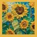 Montessori Art Lesson Van Gogh Sunflower COLLAGE - Etsy