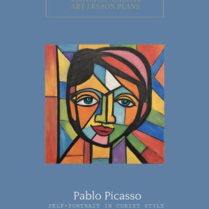 Montessori Art Lesson Picasso Self-portrait - Etsy