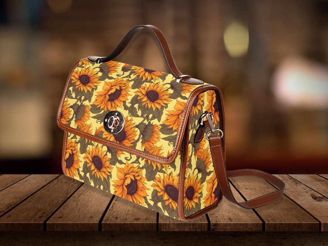 Sunflower Bag October Crossbody Pumpkin Spice Gift for Fall Lovers ...