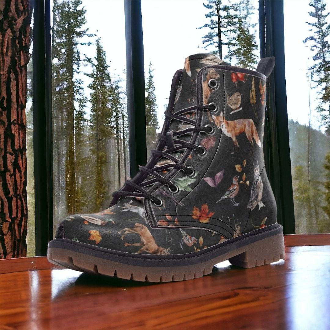 Forestcore Accessory, Combat Boots, Mens Leather Boots, Witch Shoes ...