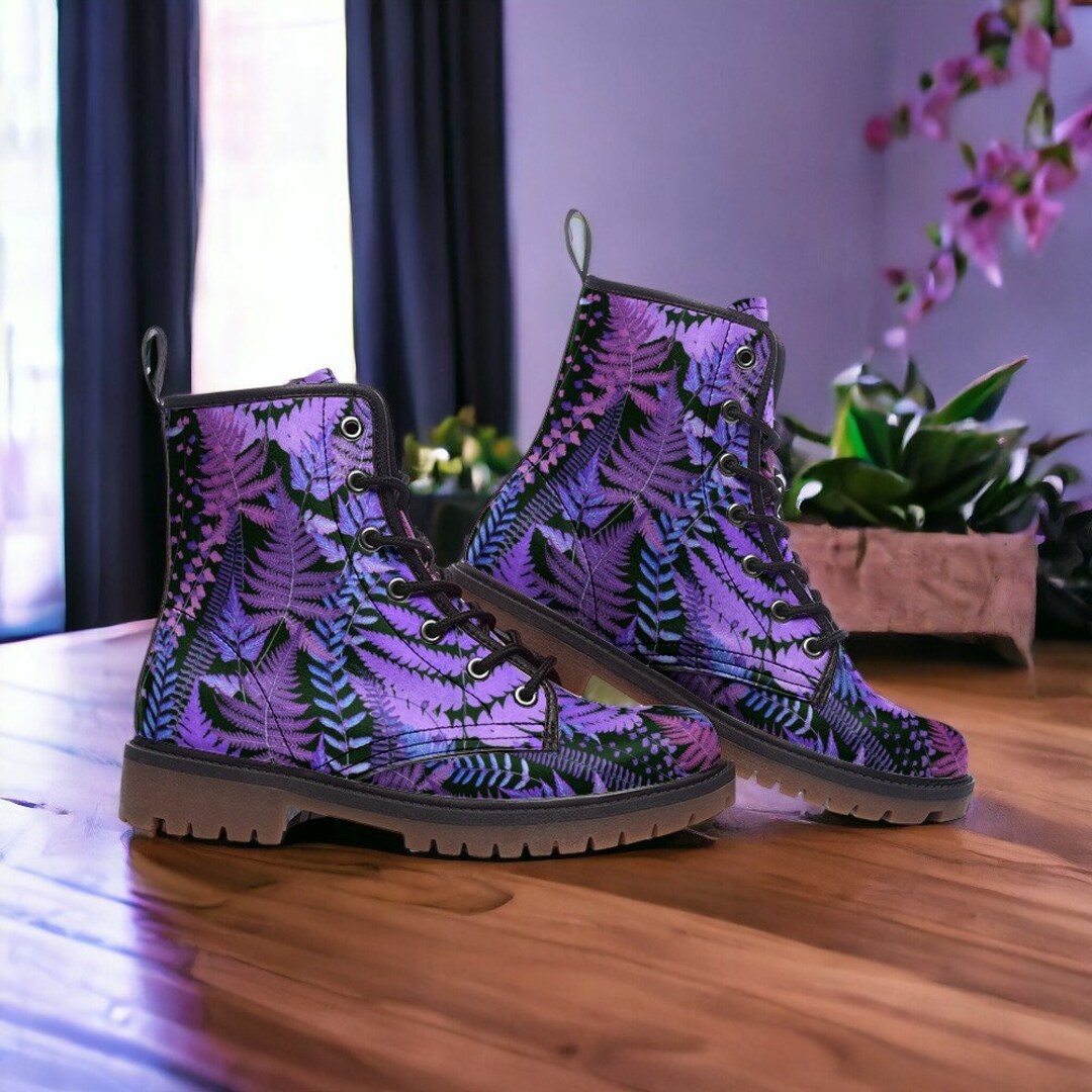Combat Boots, Mens Leather Boots, Witch Shoes, Whimsigoth Clothing ...