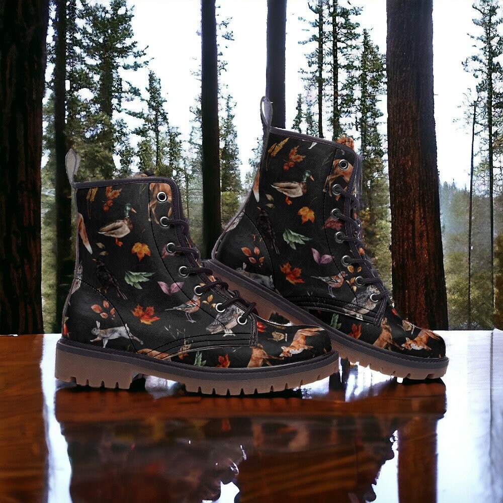 Forestcore Accessory, Combat Boots, Mens Leather Boots, Witch Shoes ...