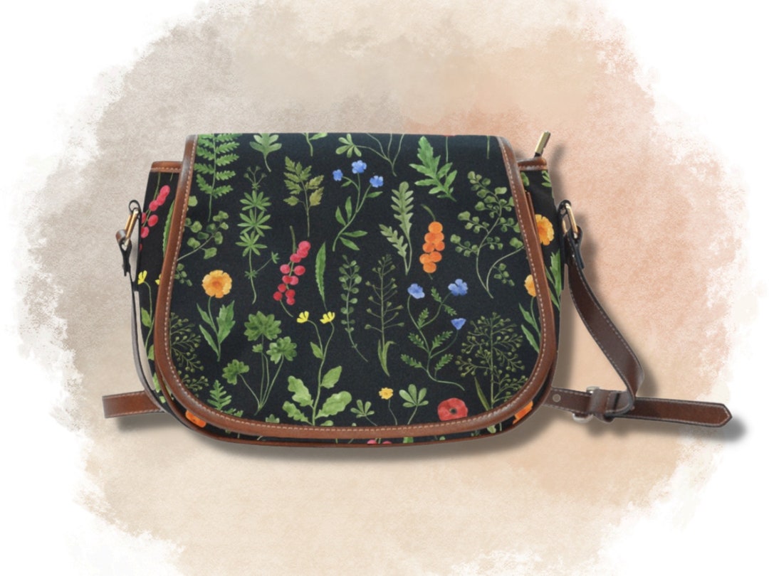 Cottagecore Boho Bag Wildflowers Gift Cute Women Cross Body Purse ...