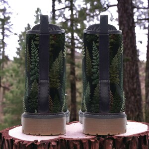 Combat Boots, Mens Leather Boots, Witch Shoes, Gift for Camping Lover ...